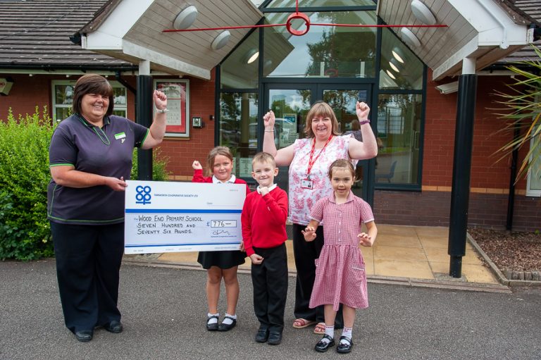 Wood End Co-op cash to boost pupils’ activity and mental health